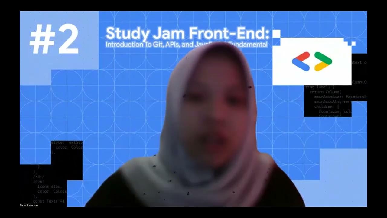 #2 Study Jam Front-End: Introduction To Git, APIs, and JavaScript Fundamental - YouTube