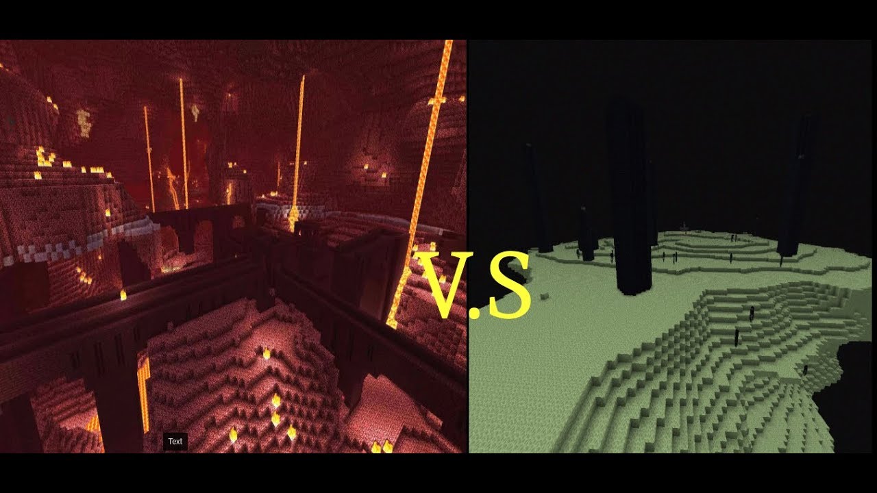 Build Battle: Nether vs End! | Minecraft Mondays - YouTube