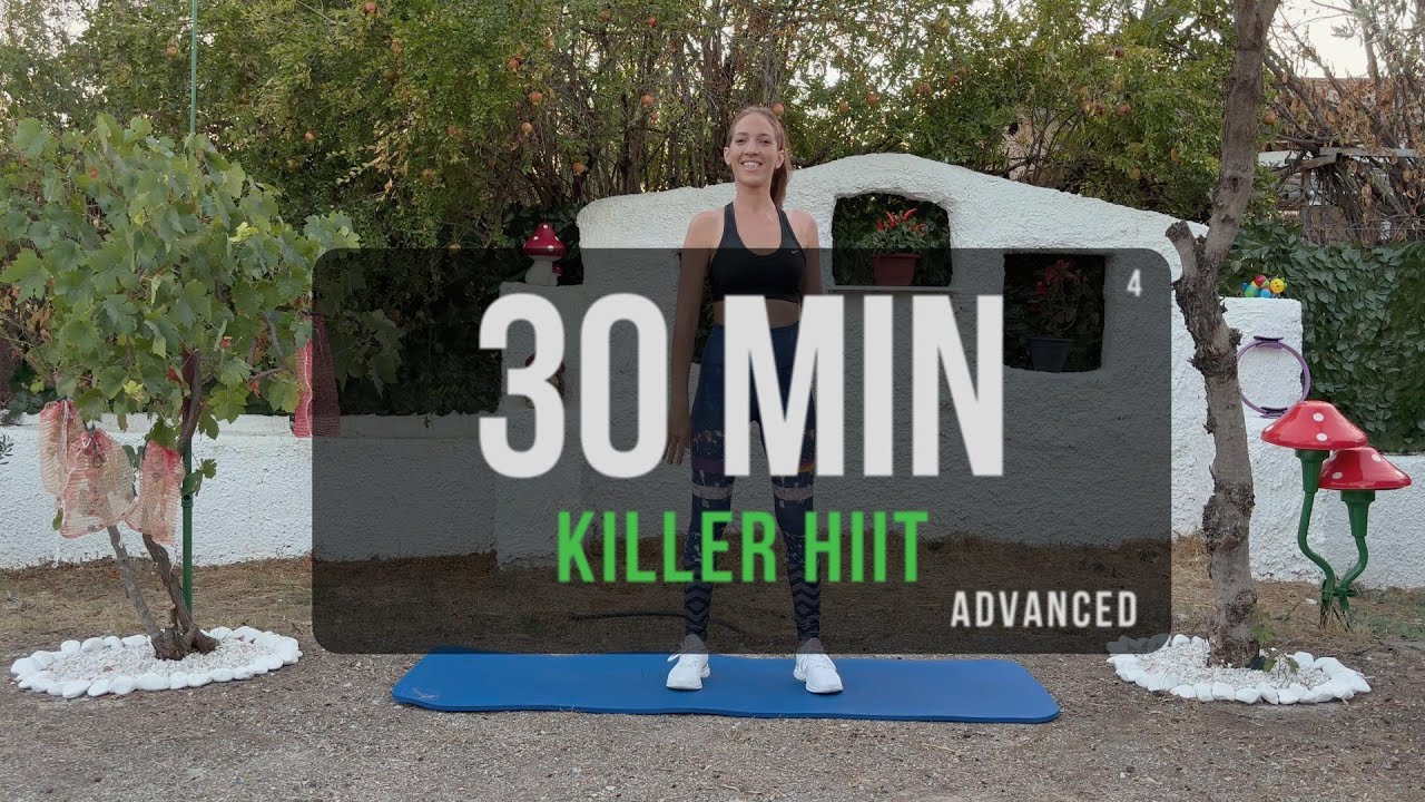 30 Min Killer HIIT Workout - Full Body High-Intensity Training for ...