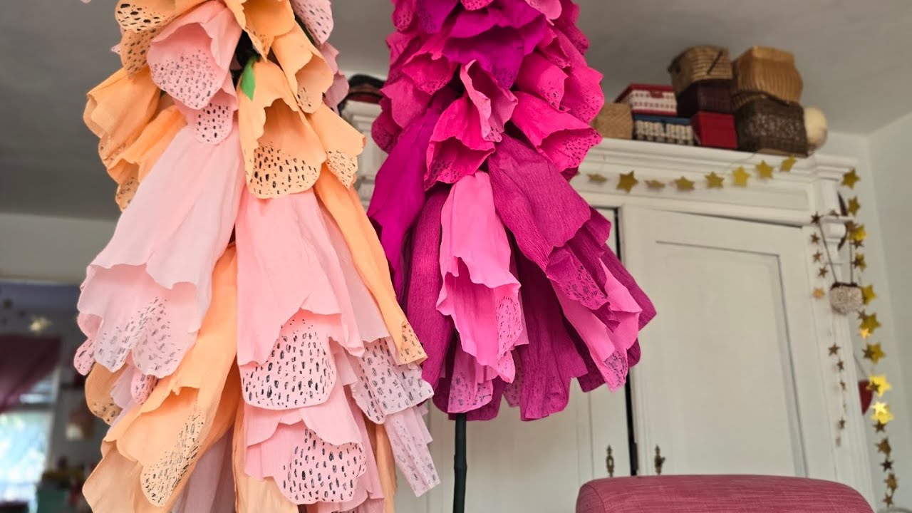 how to make a giant foxglove - YouTube