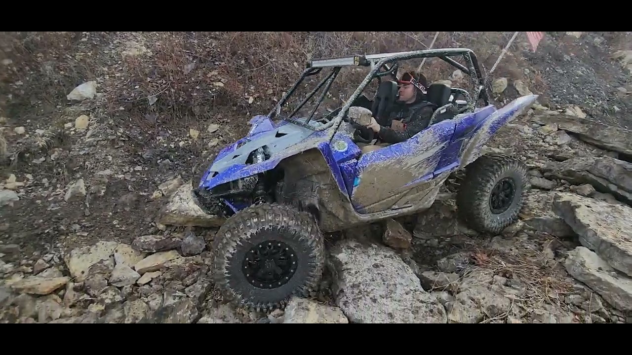 Yamaha YXZ 1000R with a CrawlForce Crawl Box and 32 in rockzilla in the ...