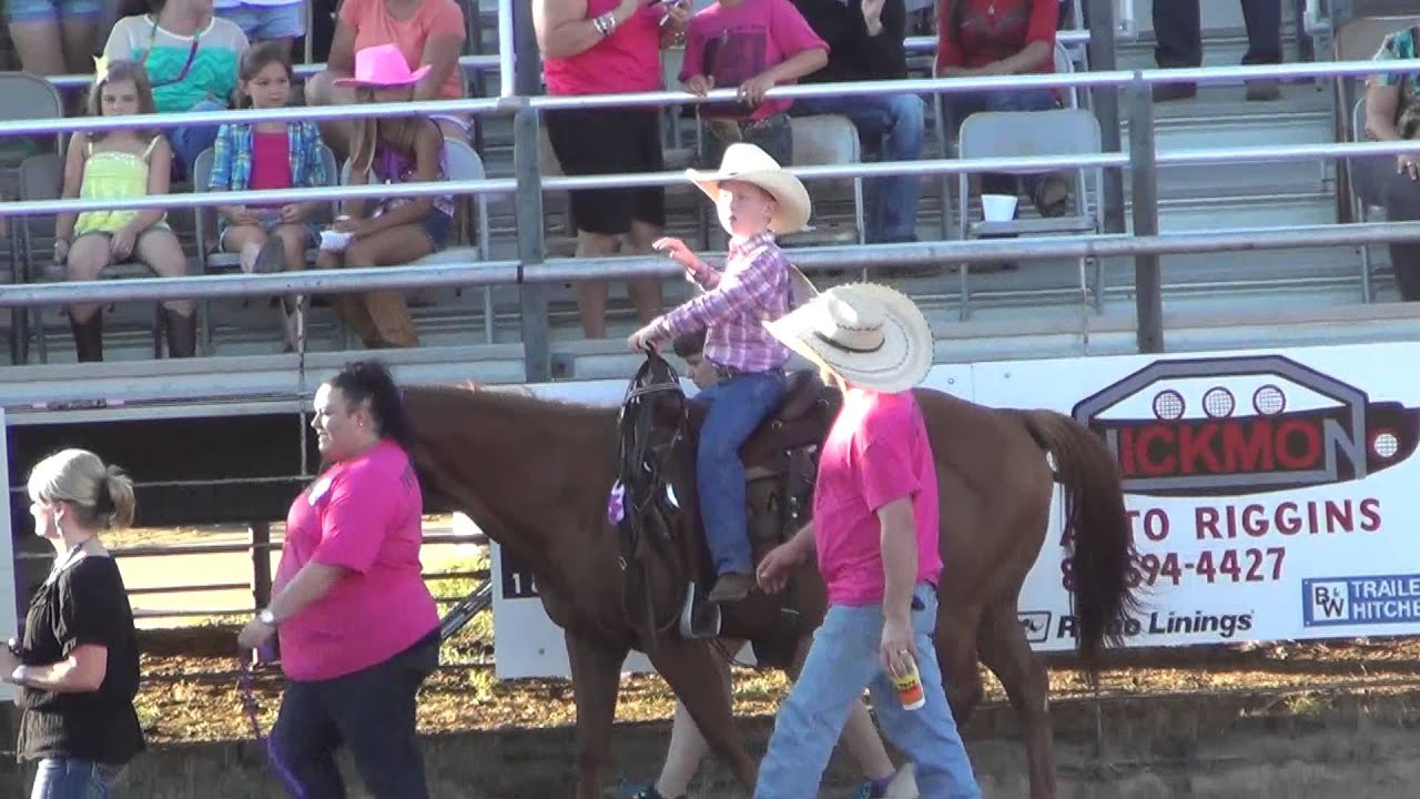 Colby in Rodeo grand entry - YouTube