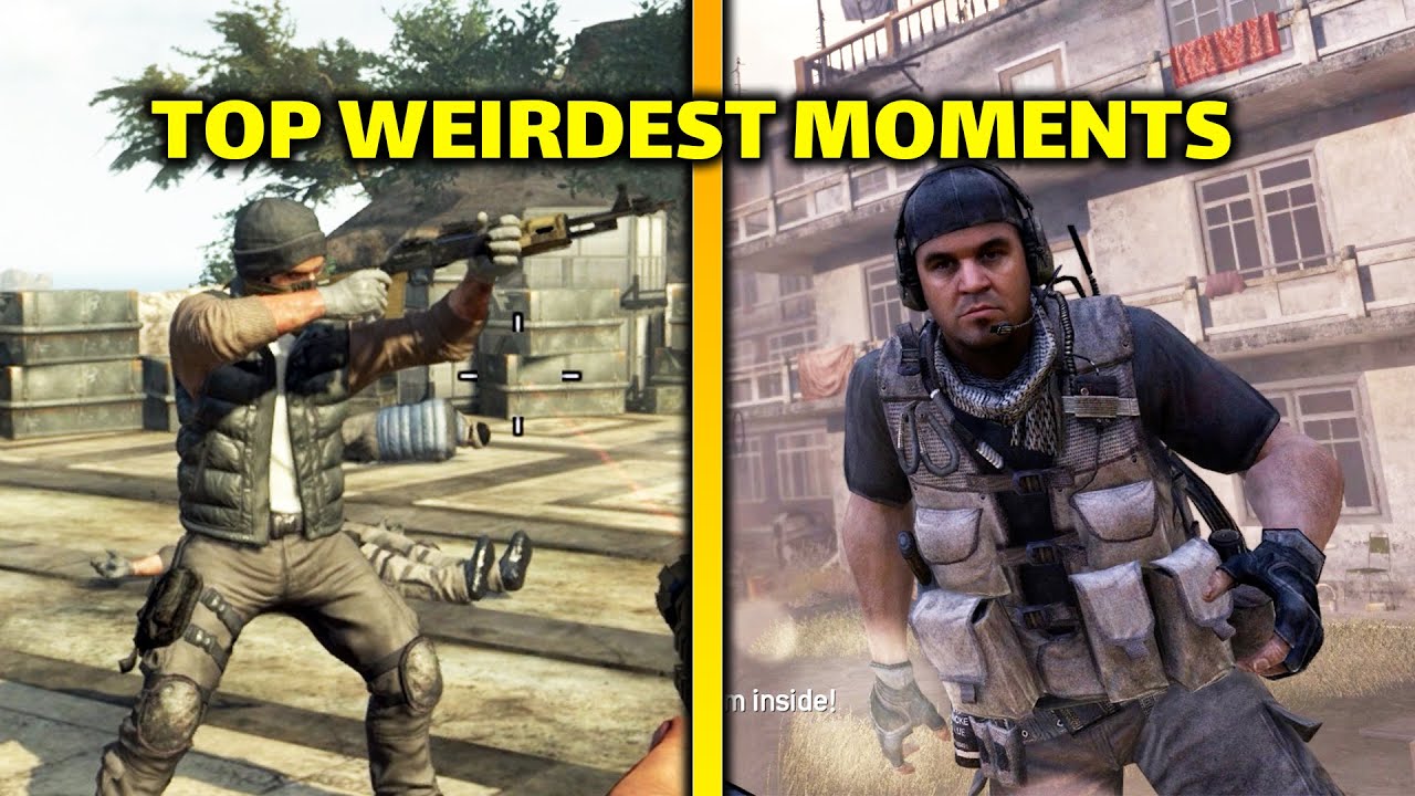 I Discovered the Weirdest CALL OF DUTY Moments! - YouTube