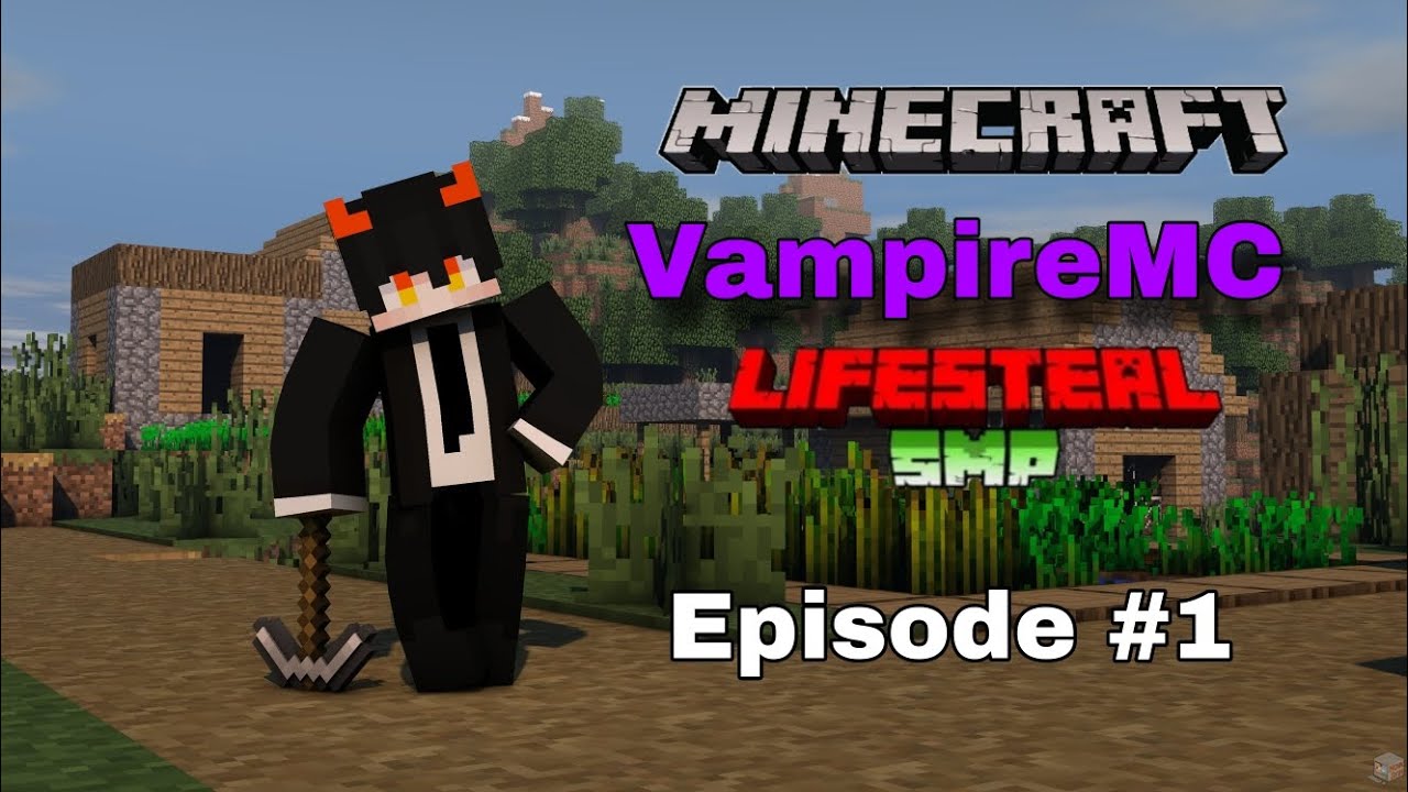 VampireMC First Video #episode1 #minecraft #vampire #mc - YouTube