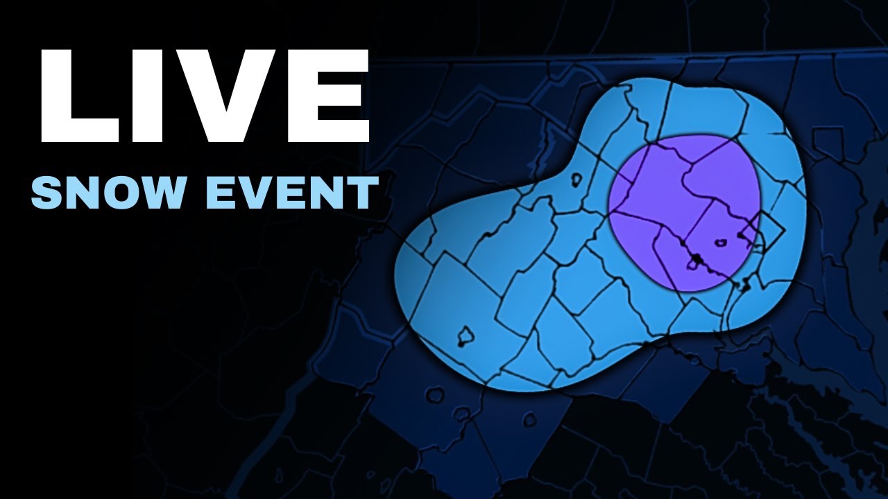 Winter Storm Blair Coverage Replay - YouTube