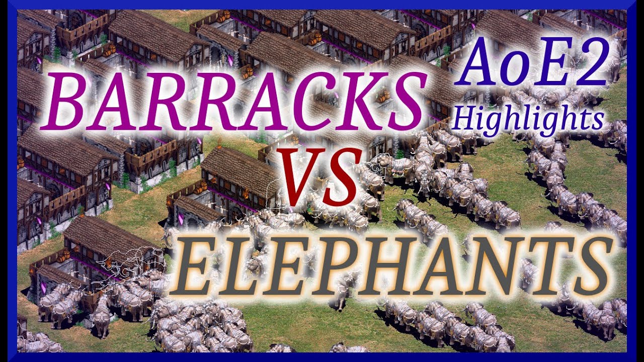 Age of Barracks 2 - Elephants At the Gates - Random AoE2 game ...