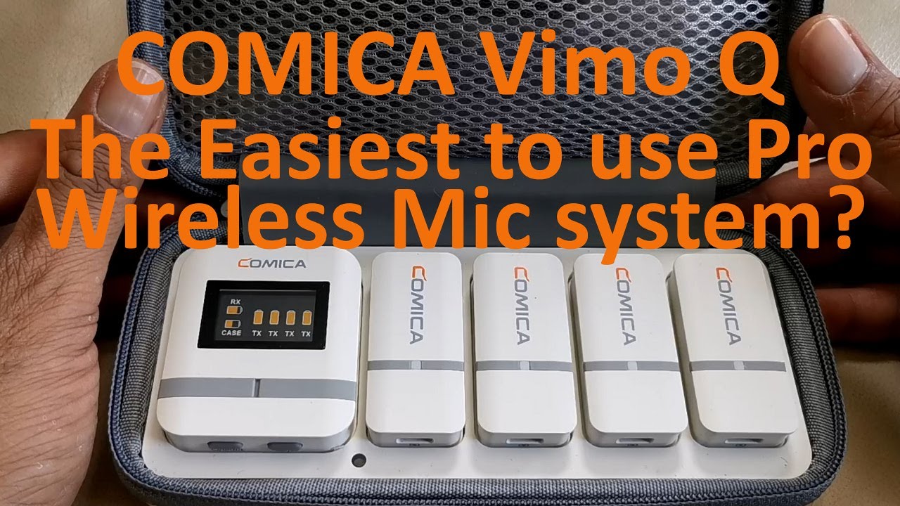 The Comica Vimo Q. The best easy to use wireless mic? - YouTube