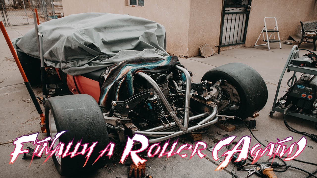 RAT ROD // Cantilever/Pushrod Front suspension done! - YouTube