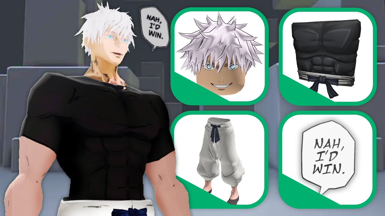 BEST REALISTIC FINAL GOJO FORM ROBLOX AVATAR & OUTFIT! - YouTube