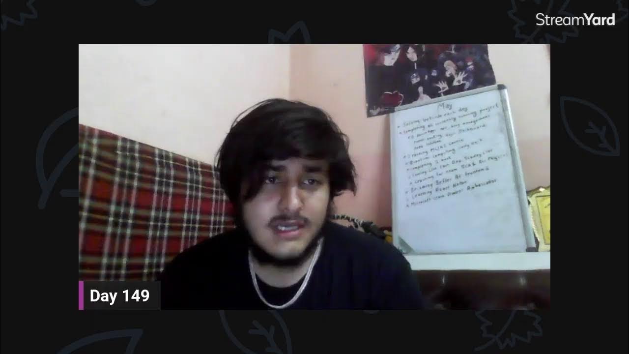 Day 149 | Coding and Learning | Tech Journey | 366-day LIVE Challenge - YouTube