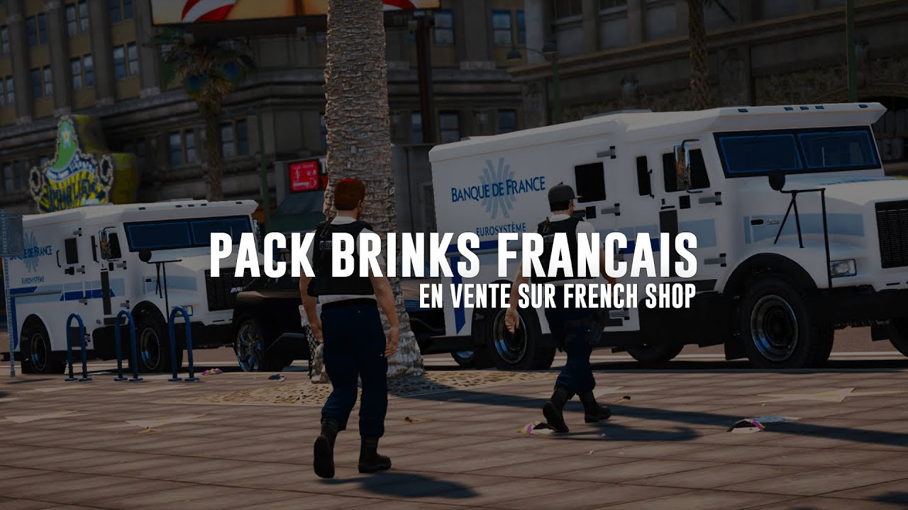 [FiveM] PACK JOB BRINKS FR (Véhicules, Mapping, Job, Tenue etc ...