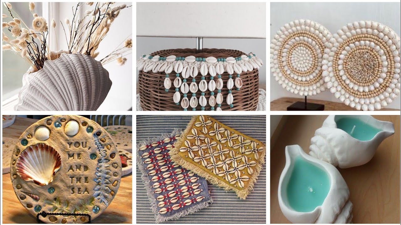 260+ seashell craft ideas | sea shell art and craft ideas | DIY ...