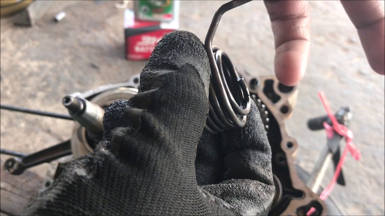 Install the starter spring - YouTube