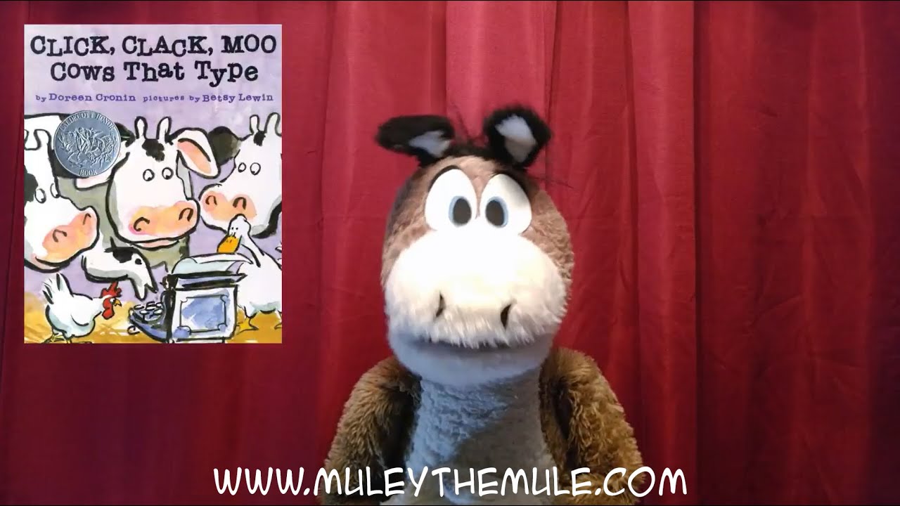 Muley Reads: Click Clack Moo, Cows That Type - YouTube