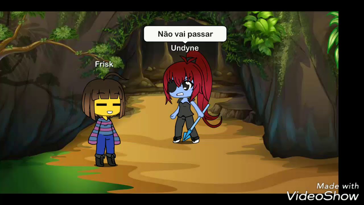 Undyne vs Frisk|Gacha Life - YouTube