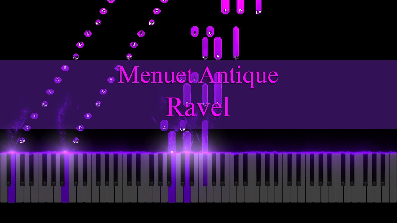 Menuet Antique - Ravel - YouTube