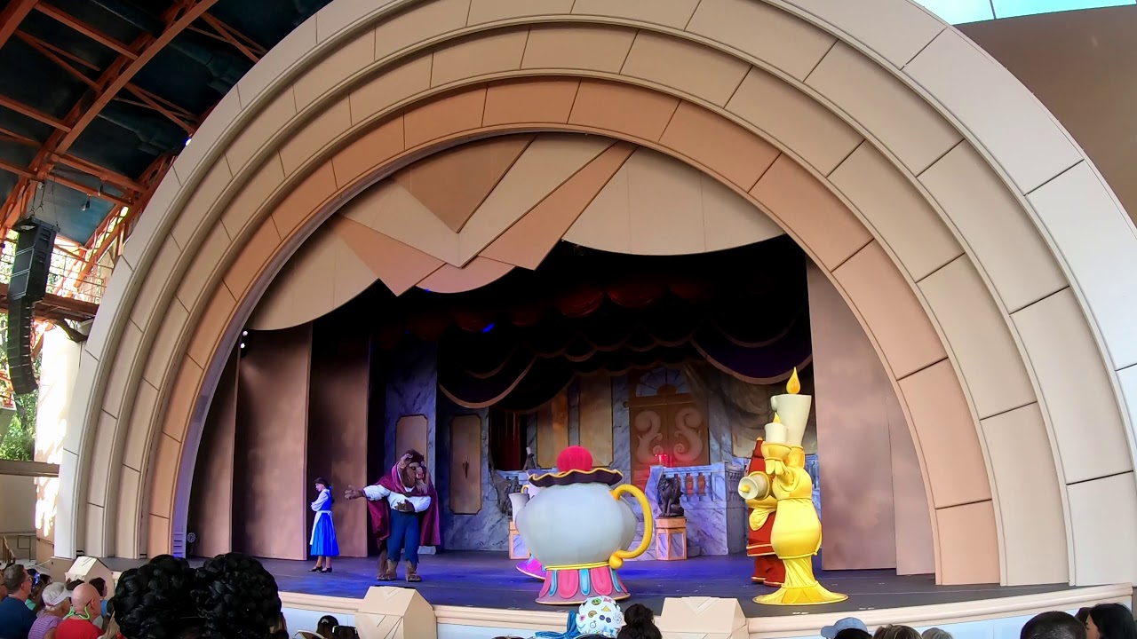 4K- Beauty and the Beast Live on Stage - Disney's Hollywood Studios ...