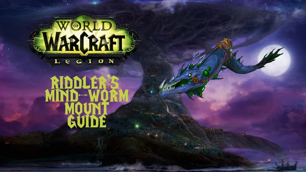 World of Warcraft Riddler's Mind-Worm Mount Guide - YouTube