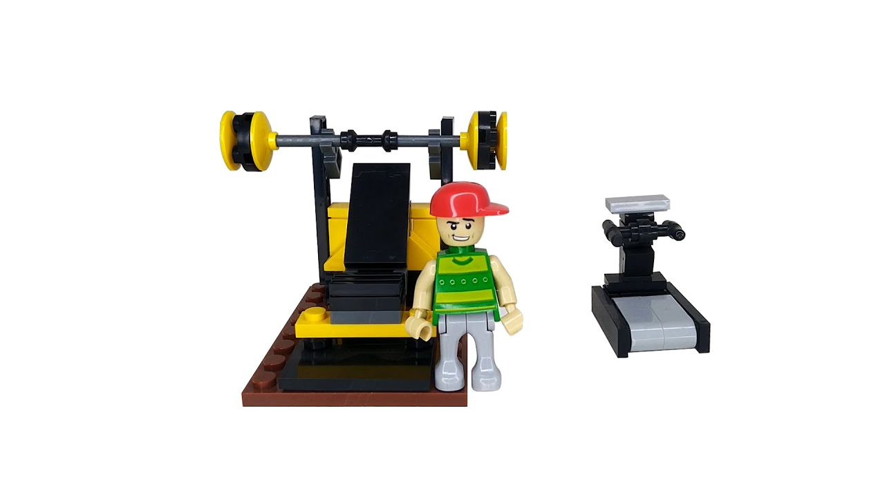 Lego Gym || peacock Smart Block Gym || Bricks Custom Gym - YouTube