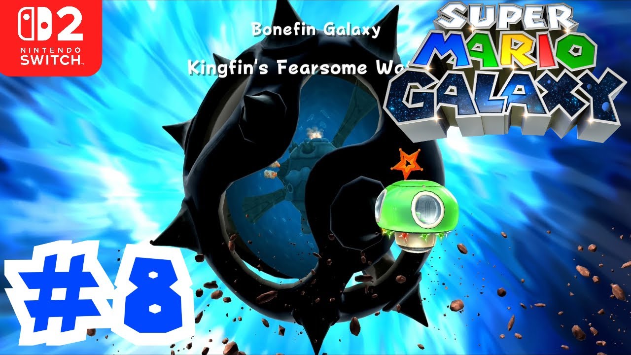 [4K] Super Mario Galaxy 100% Walkthrough Part 8 - Engine Dome #1 - YouTube