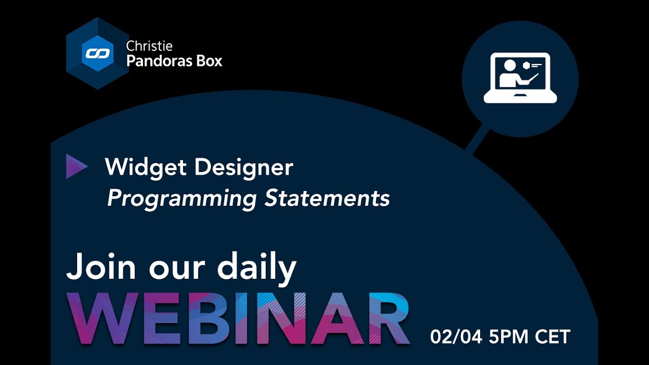 Webinar #10 - Widget Designer - Programming Statements - YouTube