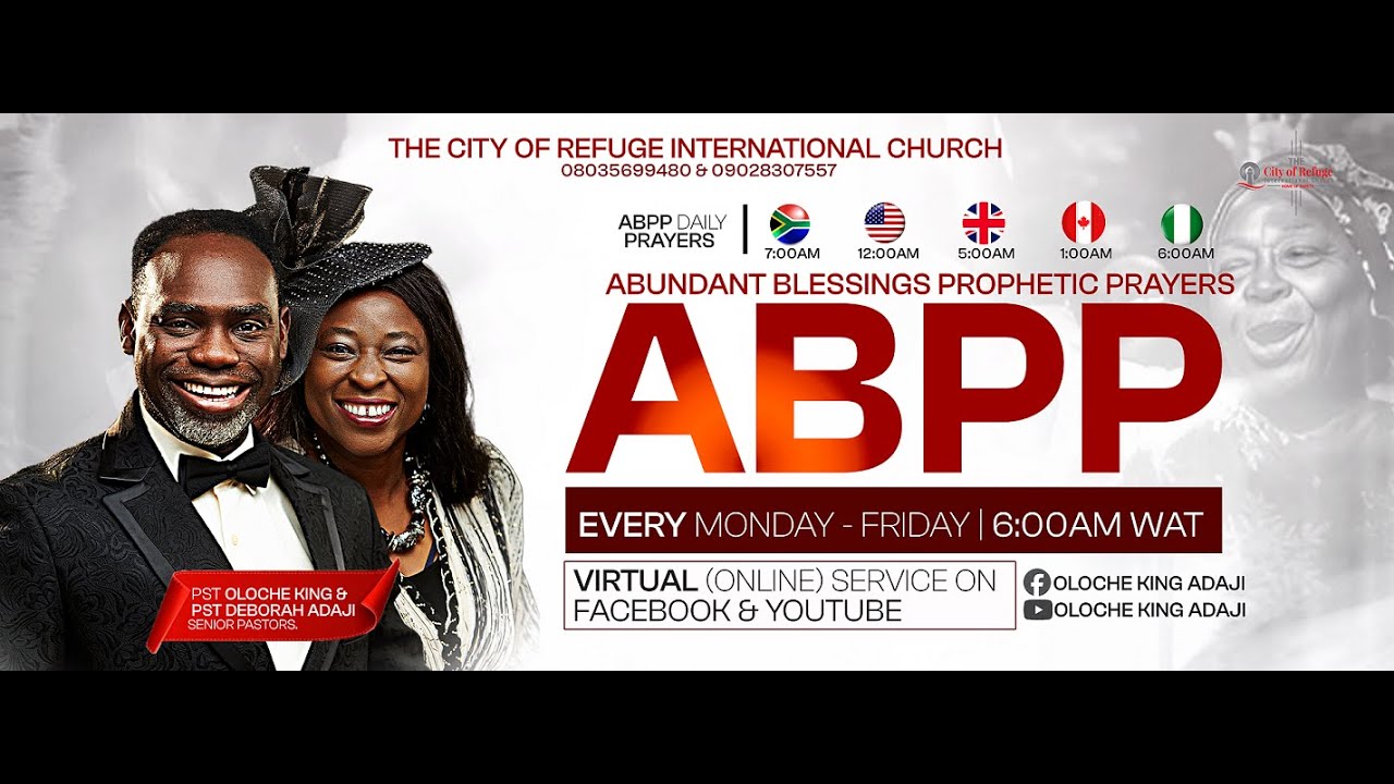 ABUNDANT BLESSINGS PROPHETIC PRAYERS - YouTube