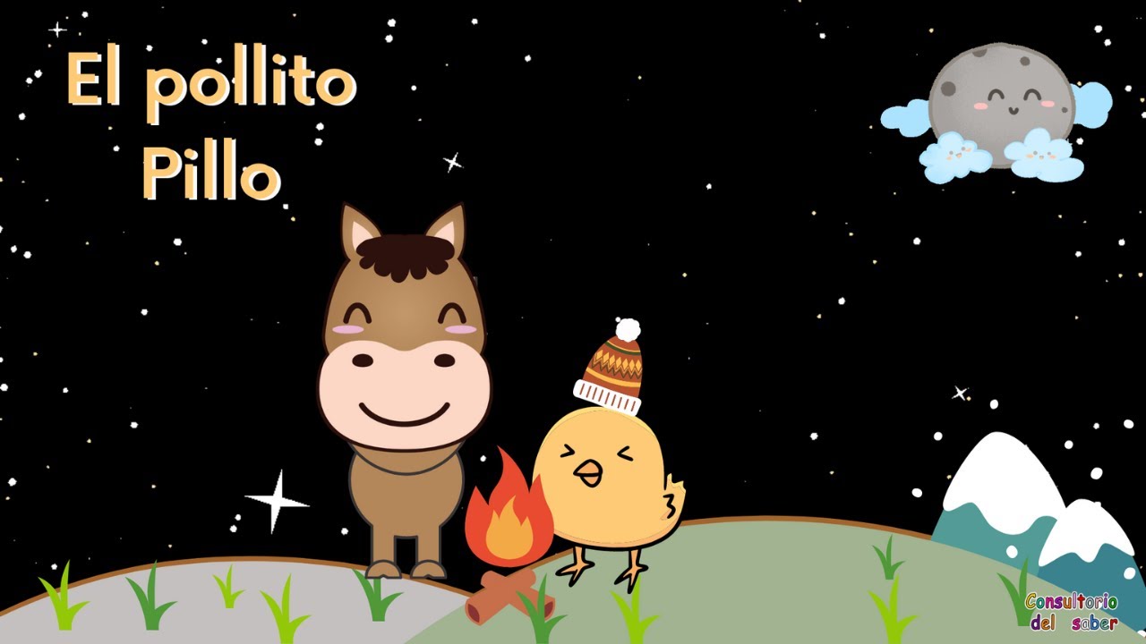 Poema el pollito Pillo (poemas cortos para niños) - YouTube