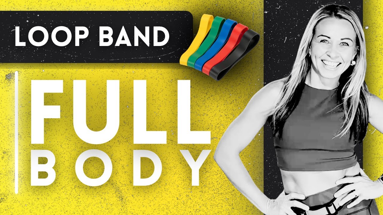 💪 20-Min Loop Band Full Body Workout | Low Impact Strength & Max Fat ...