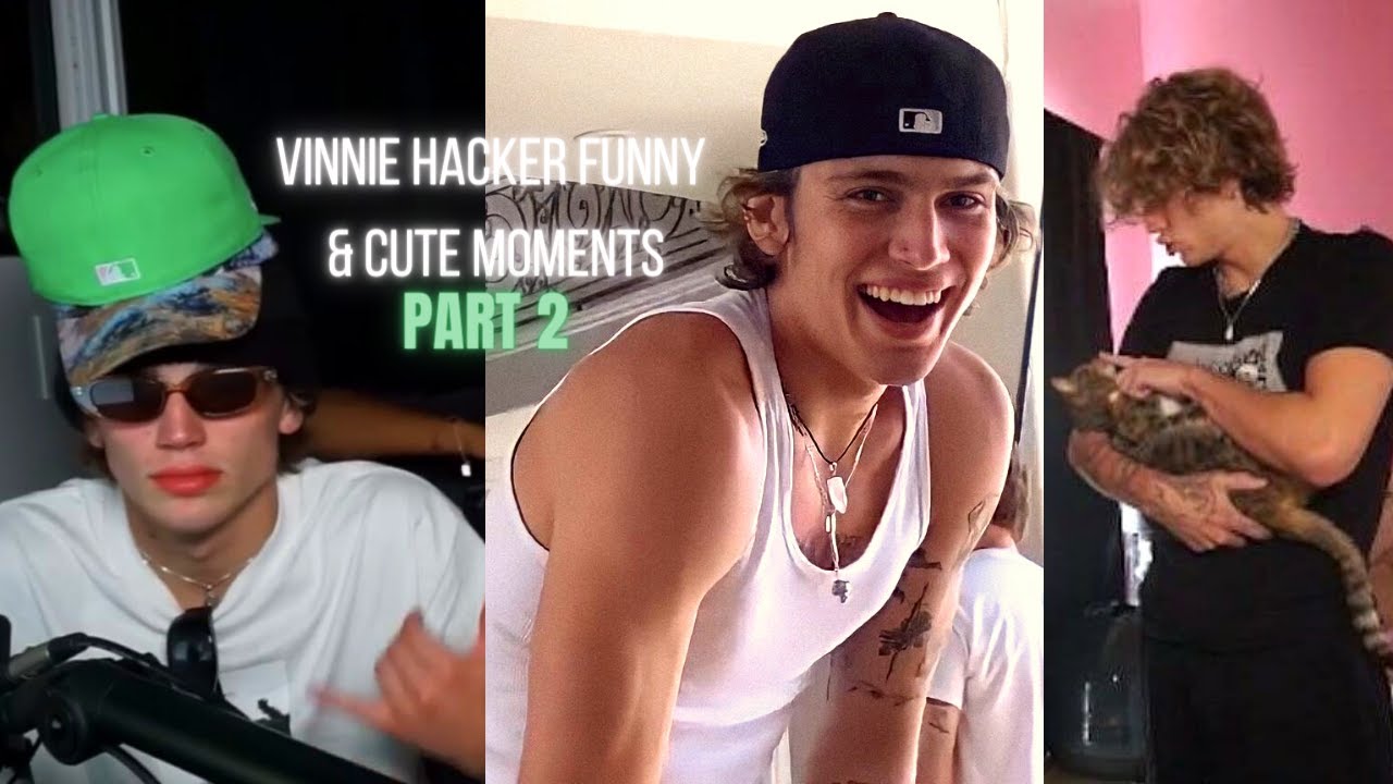 vinnie hacker funny & cute moments pt 2 - YouTube