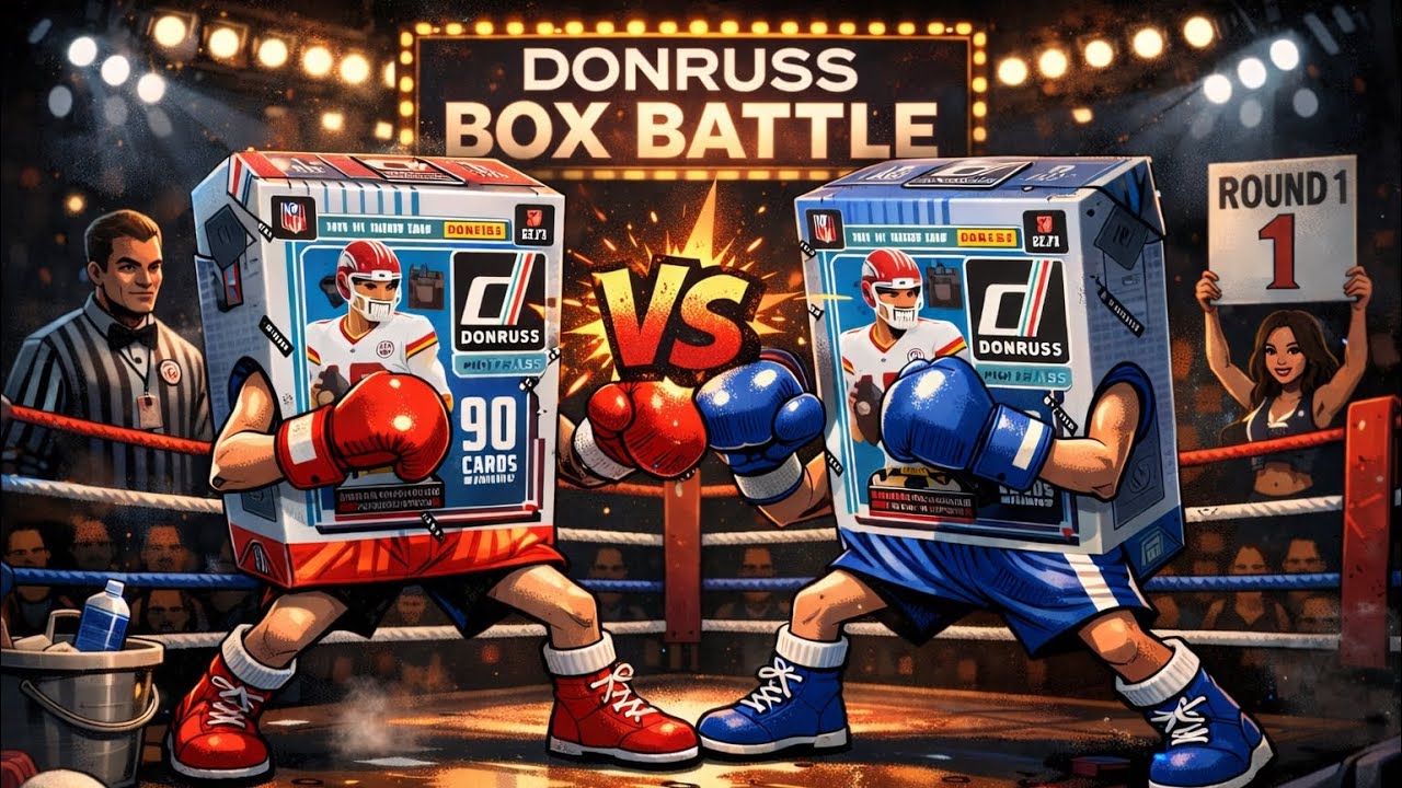 💥 DONRUSS BOX BATTLE ⚔️ HOLIDAY VS REGULAR 💥 - YouTube
