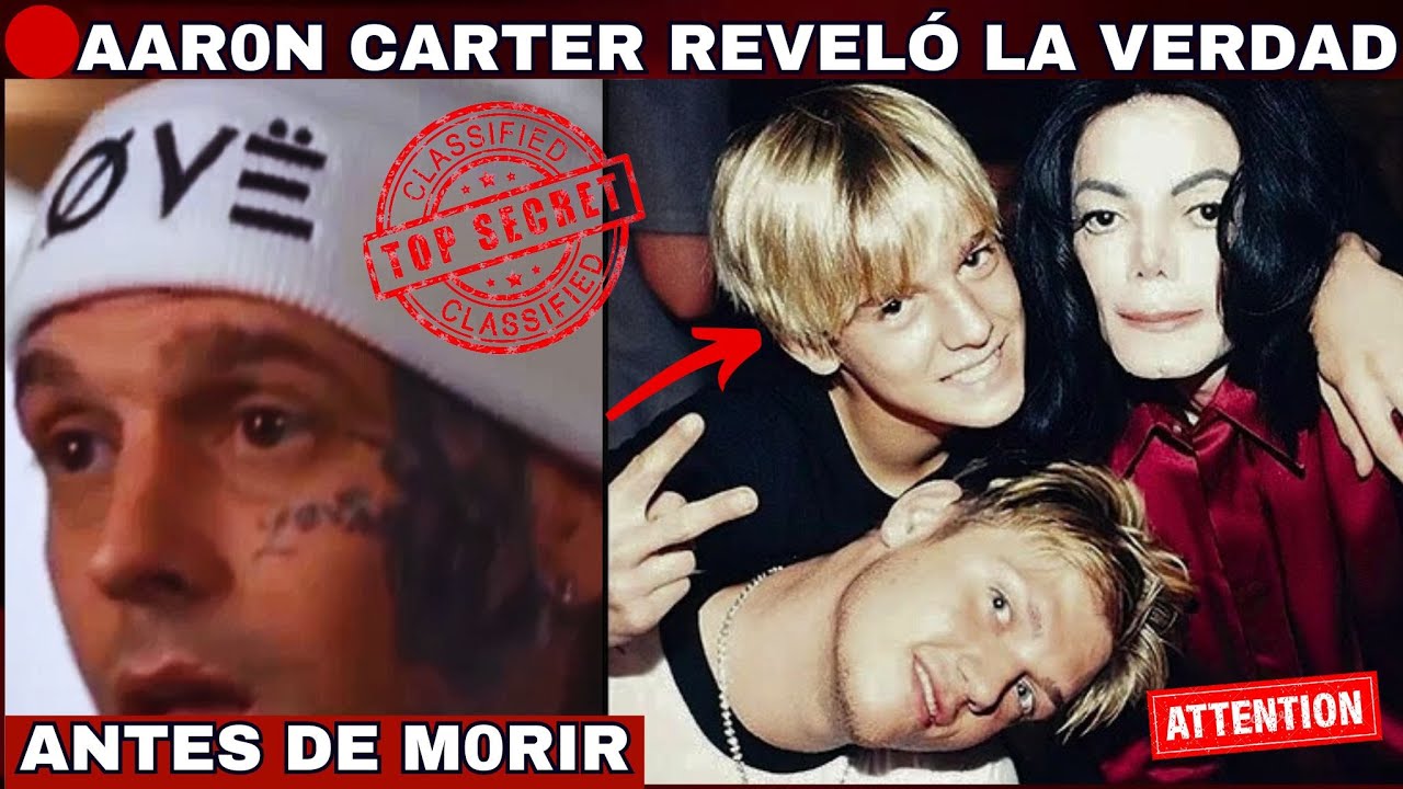 🔴EL VIDEO VIRAL DONDE AARON CARTER REVELA QUÉ PASÓ REALMENTE con ...