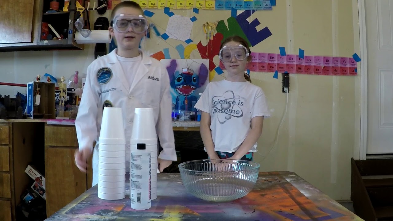 Episode 081 - Dissolving Foam With Acetone - YouTube