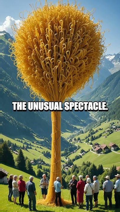 The Great Spaghetti Tree Hoax: A Bizarre April Fools' Day Tale - YouTube