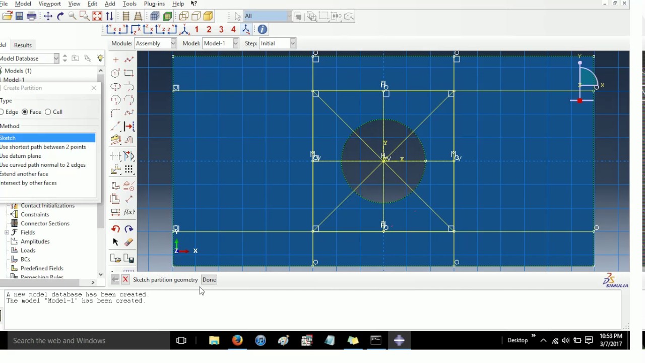 Abaqus Tutorials - Meshing Techniques in Abaqus CAE - YouTube