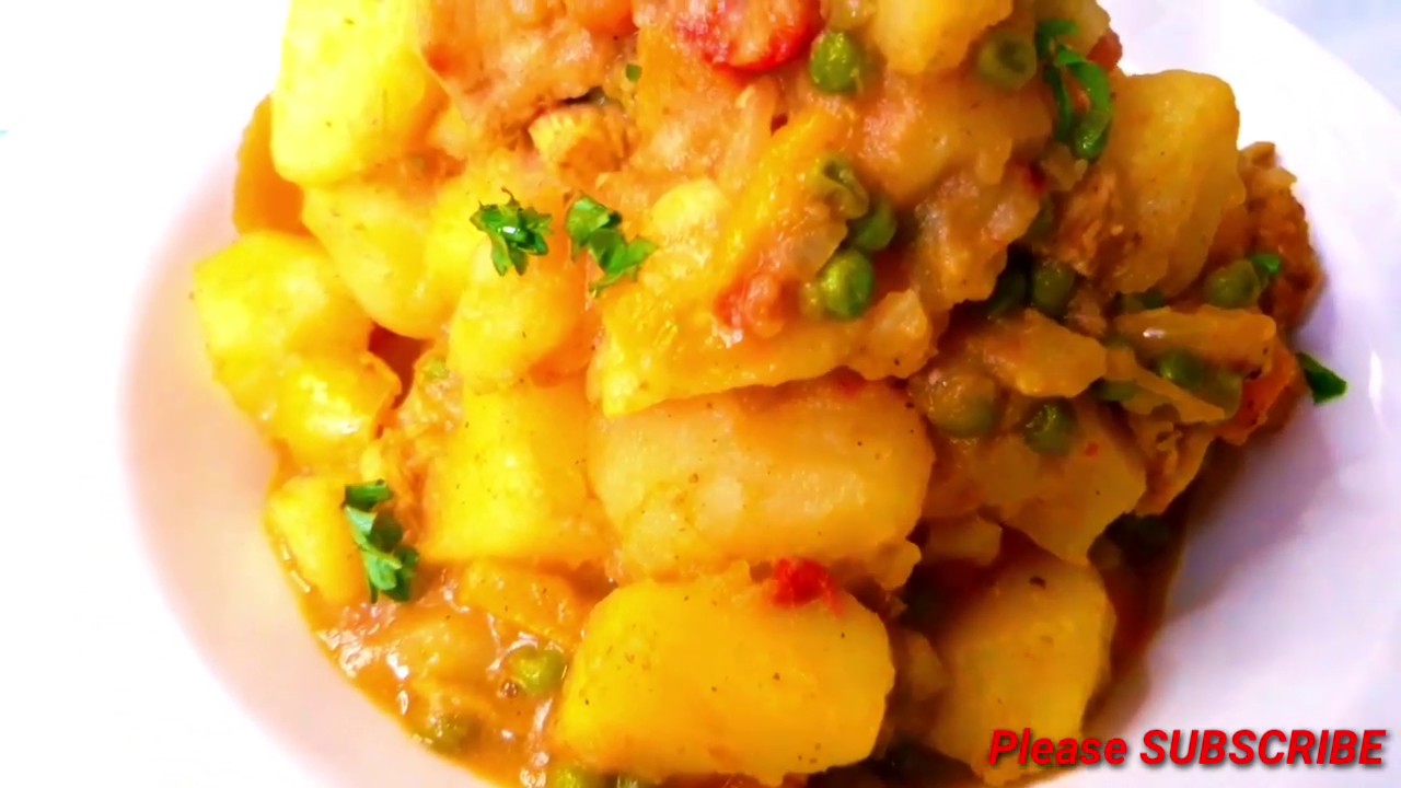 HOW TO MAKE CHICKEN CURRY POTATO POTTAGE/VEGETABLE POTATO PORRIDGE ...