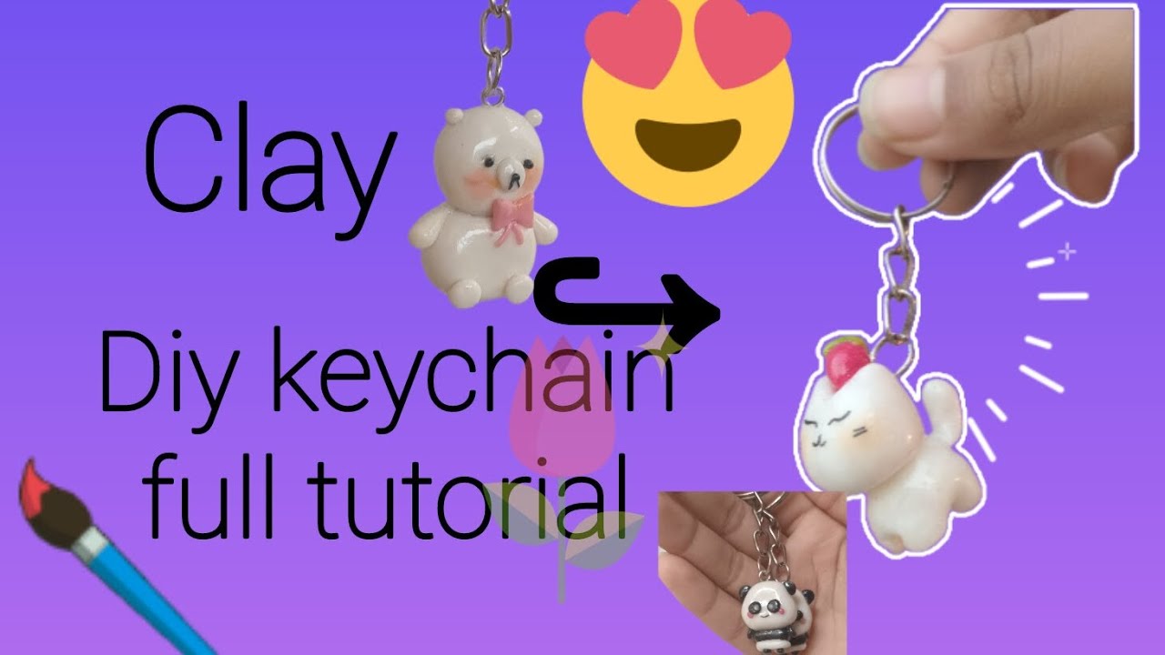 Full tutorial of making keychain#first Vlog#keychain #f and z crafts # ...