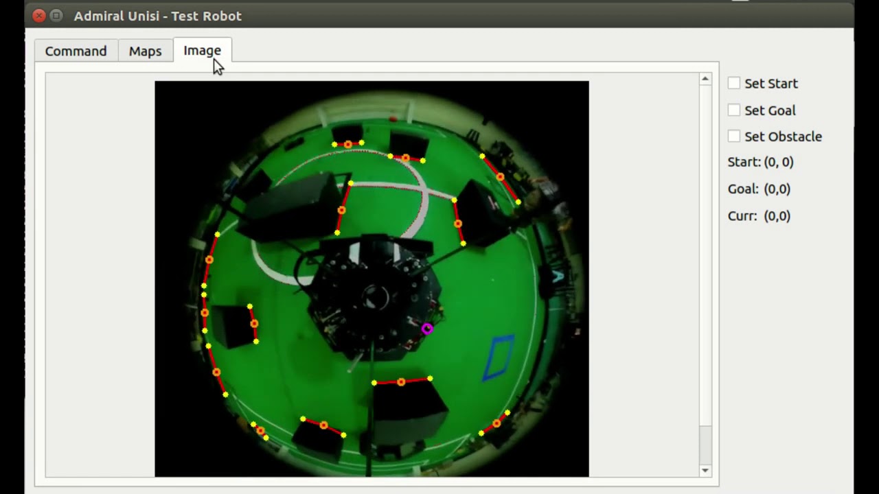 Soccer Robot Obstacle Detection (demo) - YouTube