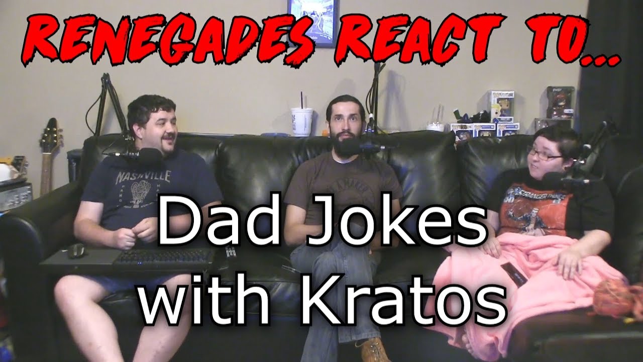 Renegades React to... Dad Jokes with Kratos - YouTube