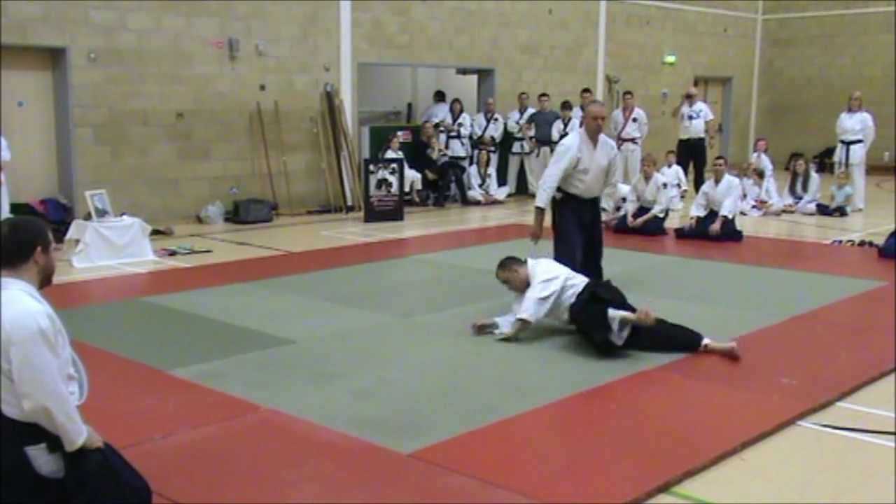 Templegate Dojo Aikido Demonstration for Macmillan - YouTube
