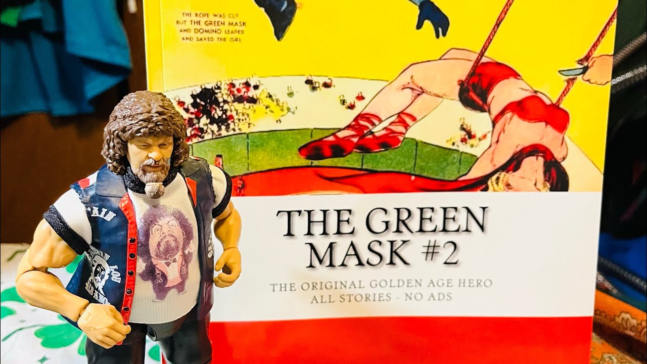 Golden age comic review: the green mask issue 2 - YouTube