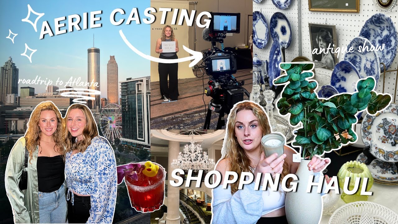 shopping, self care, roadtrip, + AERIE casting call!! | HUGE VLOG - YouTube