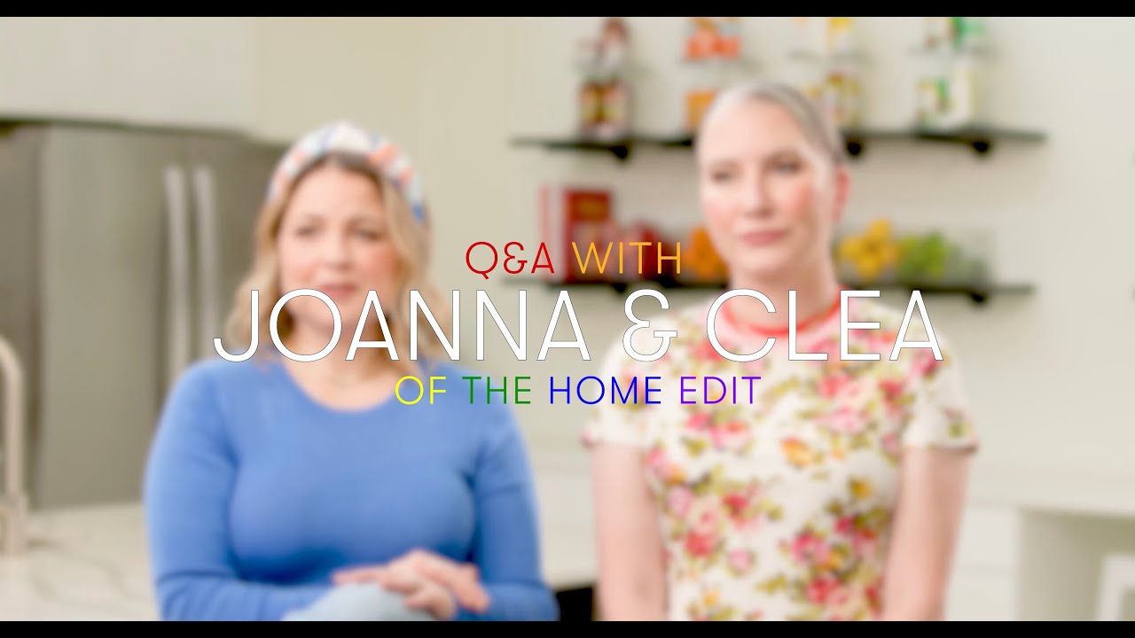 In Conversation with Clea & Joanna of The Home Edit x iDesign - YouTube
