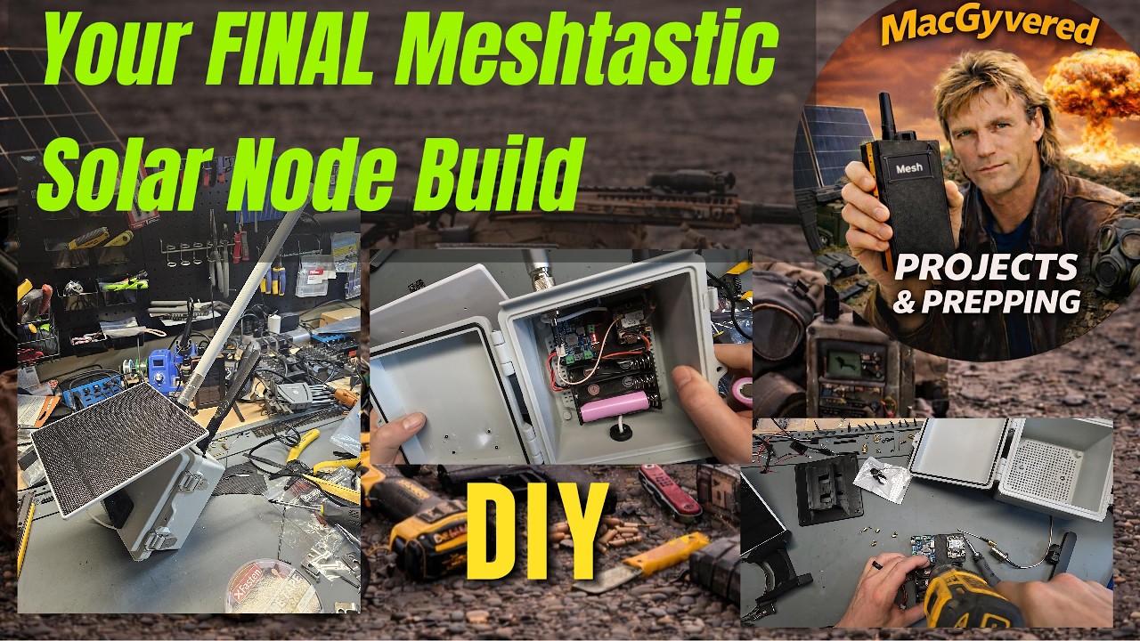 How To Build a Solar Powered Meshtastic Node (Step-By-Step DIY ...