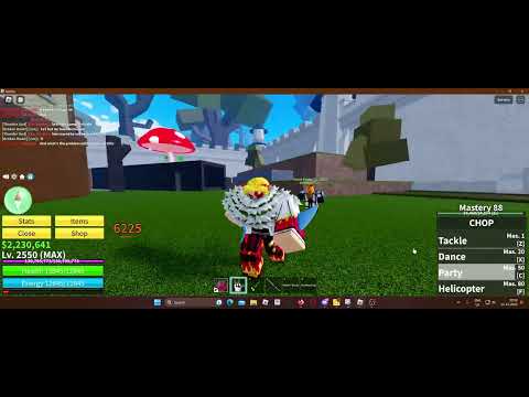 Chop Fruit Showcase (Blox Fruits) - YouTube