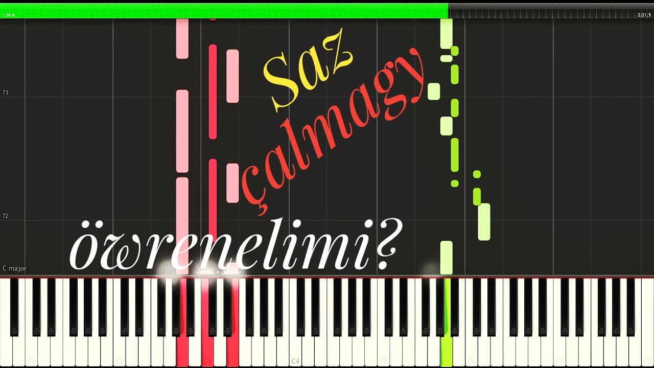 Synthesia | Piano Tutorial by | "Не покидай меня" Nowruz Haytyyew - YouTube
