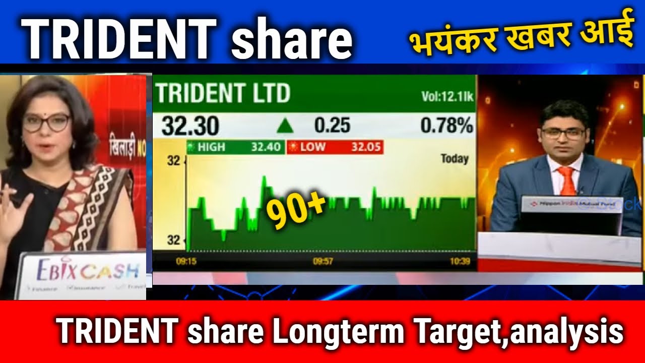TRIDENT share future prediction,trident share latest news,trident share ...