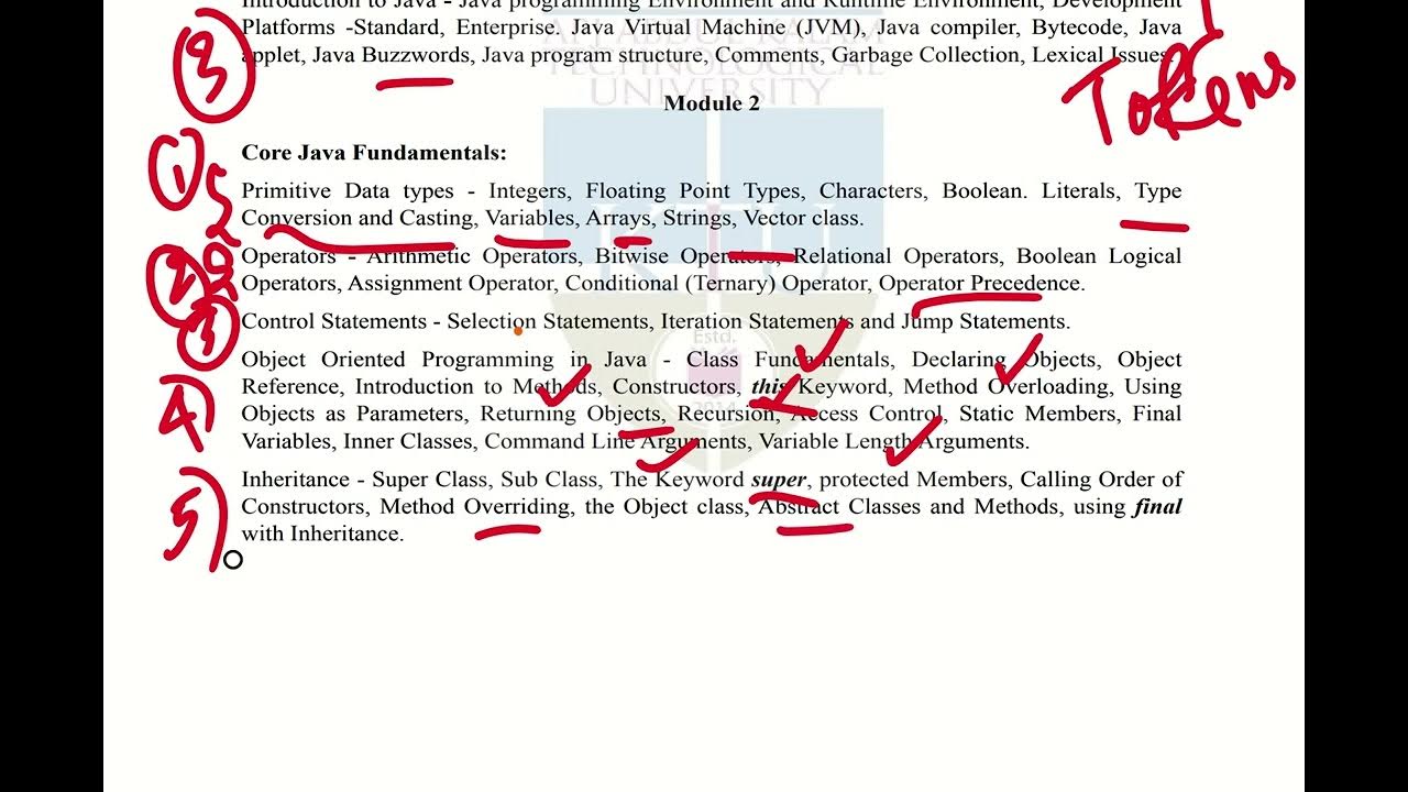 CST 205 : Object Oriented Programming Using Java - YouTube