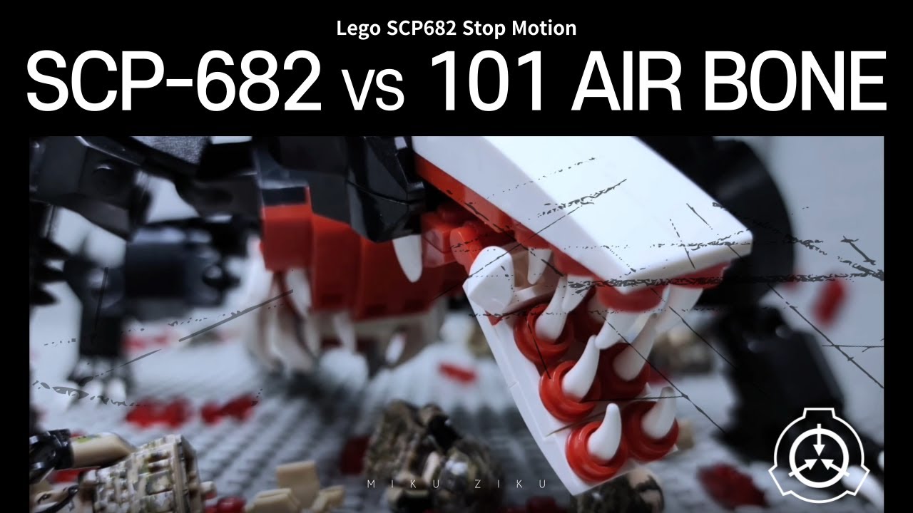SCP-682 vs 101 AIR BONE - YouTube