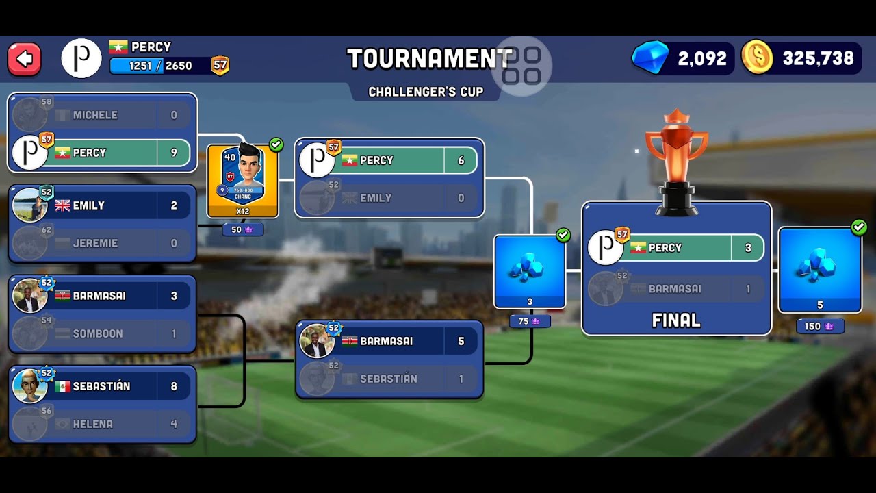 Mini Football Gameplay #11 Challenger Cup - YouTube