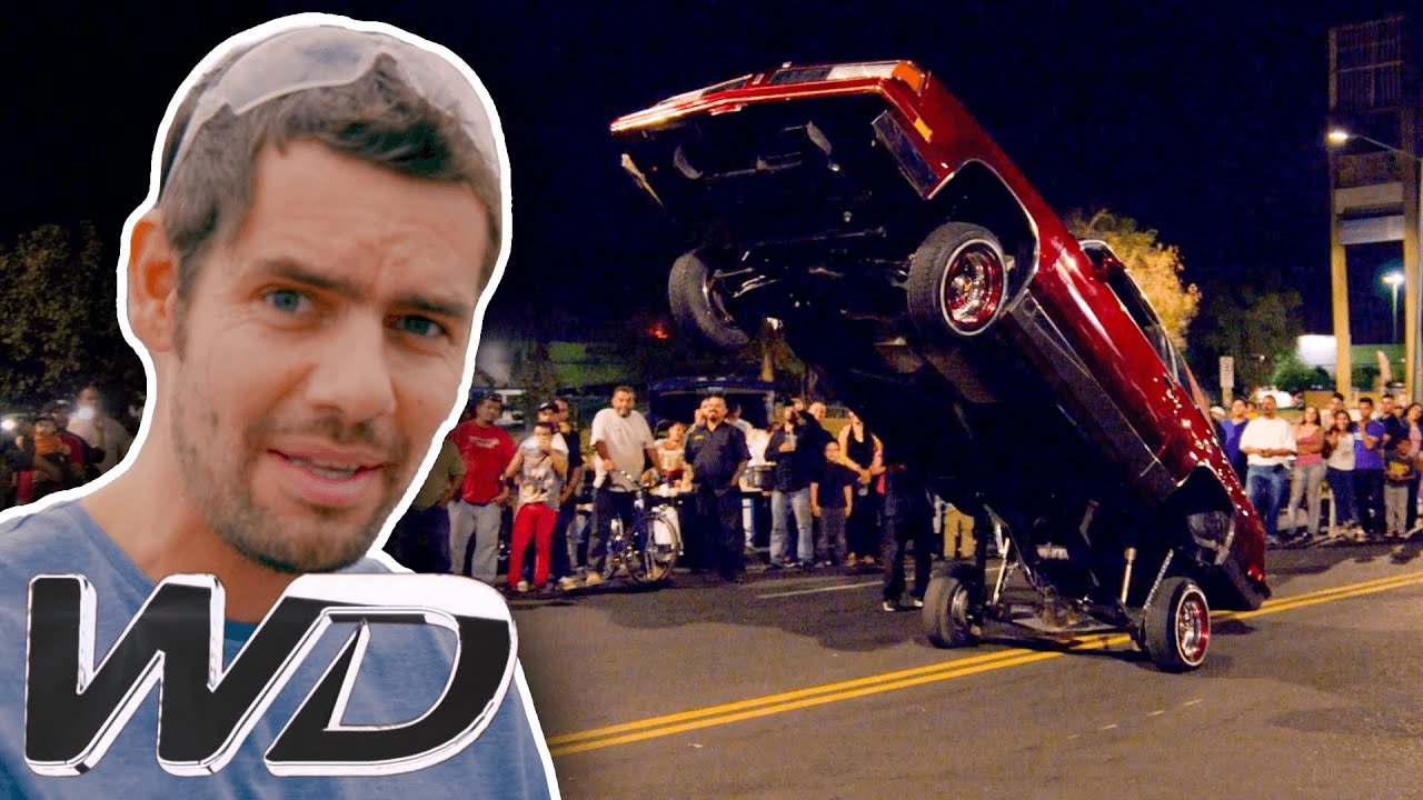 Elvis Builds A Bouncing Lowrider That Jumps Over 2 Metres! | Driving ...